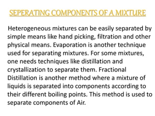 Understanding Matter | PPTX | Chemistry | Science