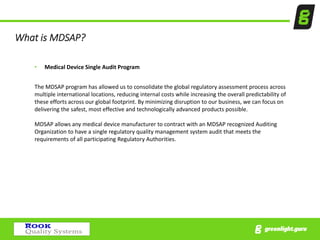 Understanding the Medical device Single Audit Program (MDSAP) & How to Prepare for It | PDF