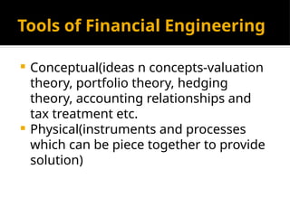 Understanding meaning and need of financial engineering.pptx