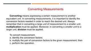Understanding measurement and measuring devices | PPT