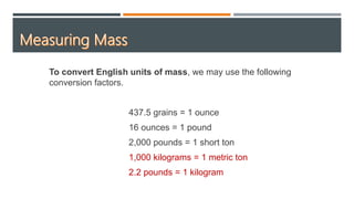 Understanding measurement and measuring devices | PPT