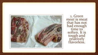 Understanding meat cookery grade 10 | PPTX