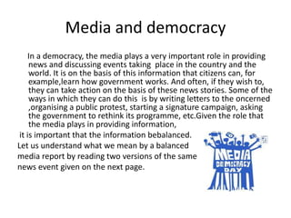 Understanding media | PPTX