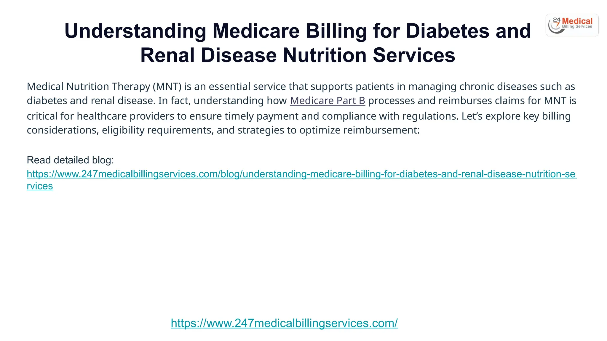 Understanding Medicare Billing for Diabetes and Renal Disease Nutrition ...