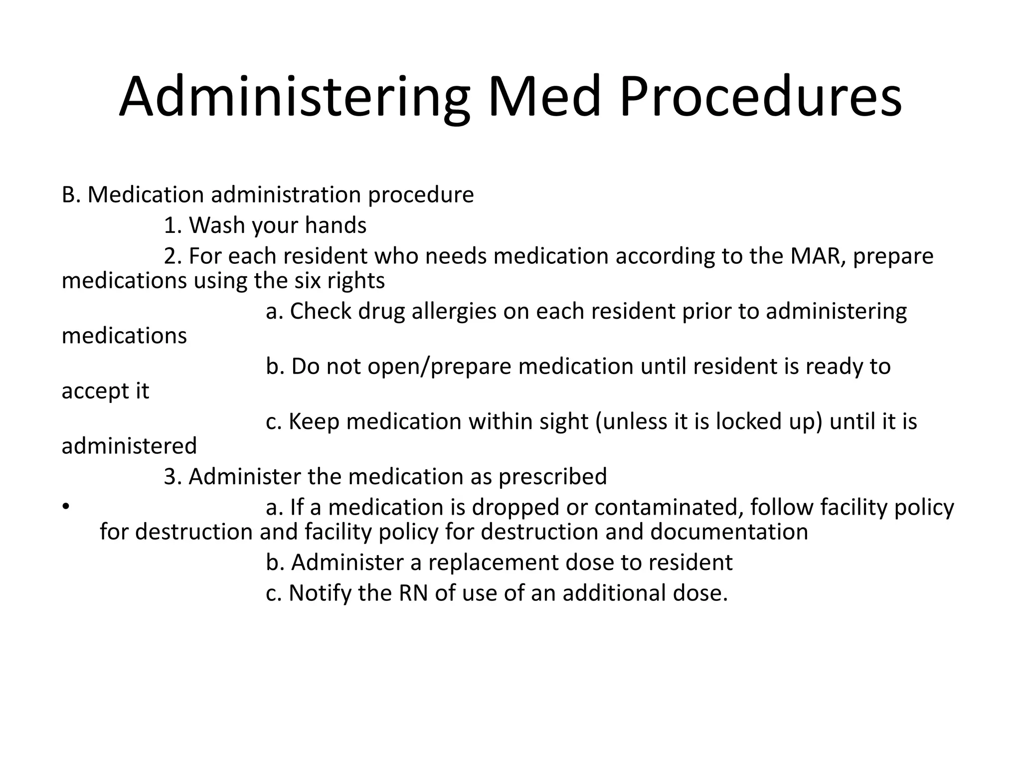 Understanding medication procedures | PPTX