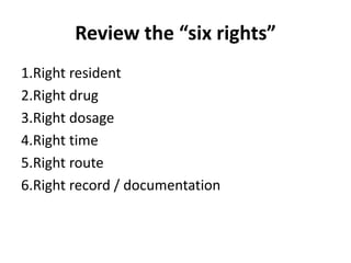 Understanding medication procedures | PPT
