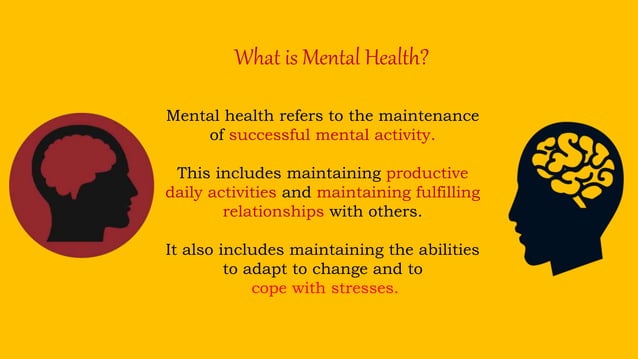 Understanding mental health and mental illness | PPTX