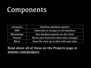 Understanding meteor | PDF | Web Development | Internet