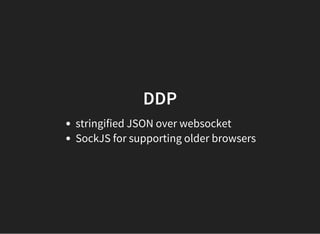 Understanding Meteor Stack | PPT