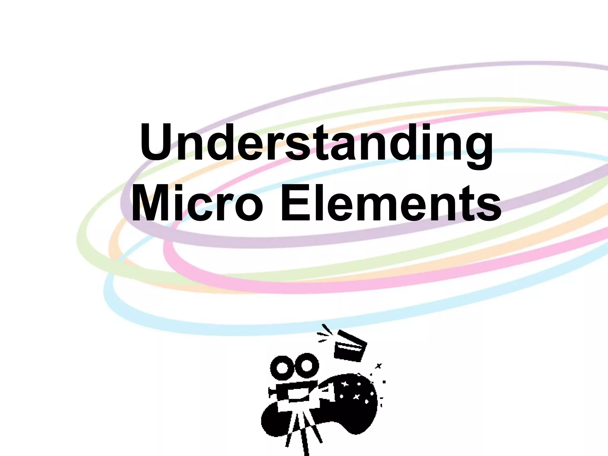 Understanding micro elements power point example | PPT