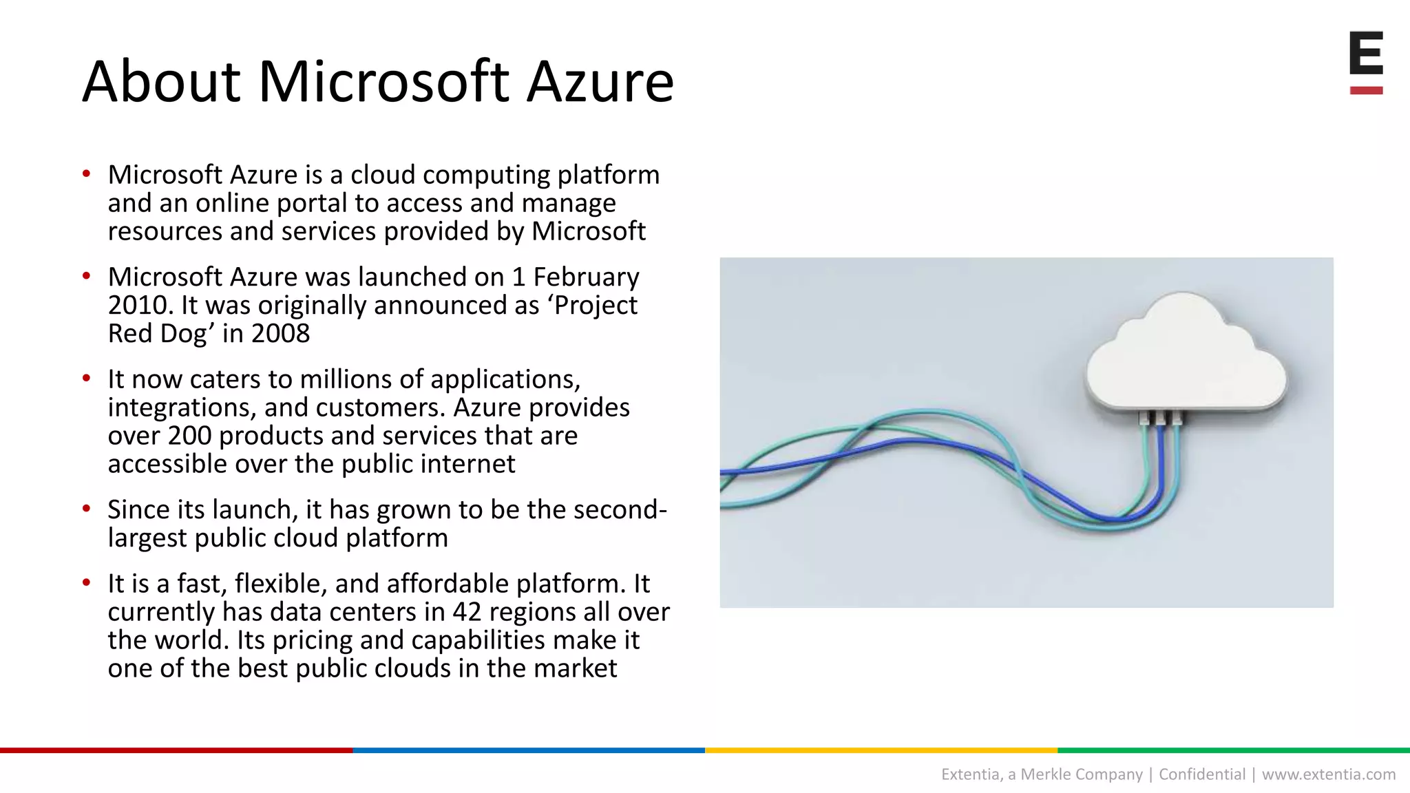 Understanding Microsoft Azure | PPTX | Cloud Computing | Internet
