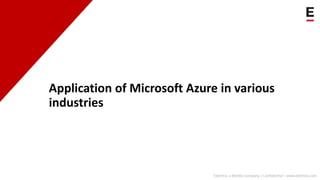 Understanding Microsoft Azure | PPTX | Cloud Computing | Internet