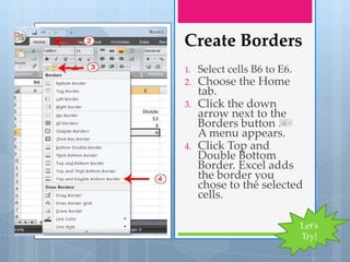 Understanding microsoft excel | PPTX