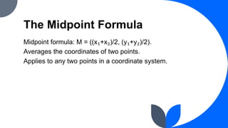 Understanding Midpoint Calculations with Examples | PPTX