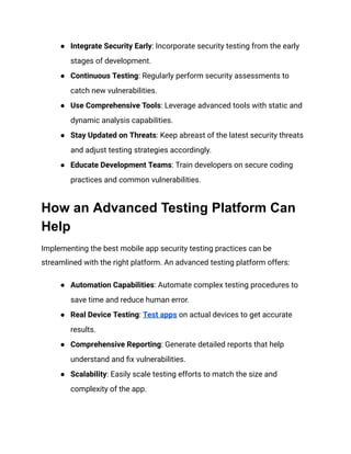 Understanding Mobile App Security Testing_ What It Is and How to ...