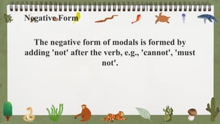 Understanding Modal Verbs with its types | PPTX