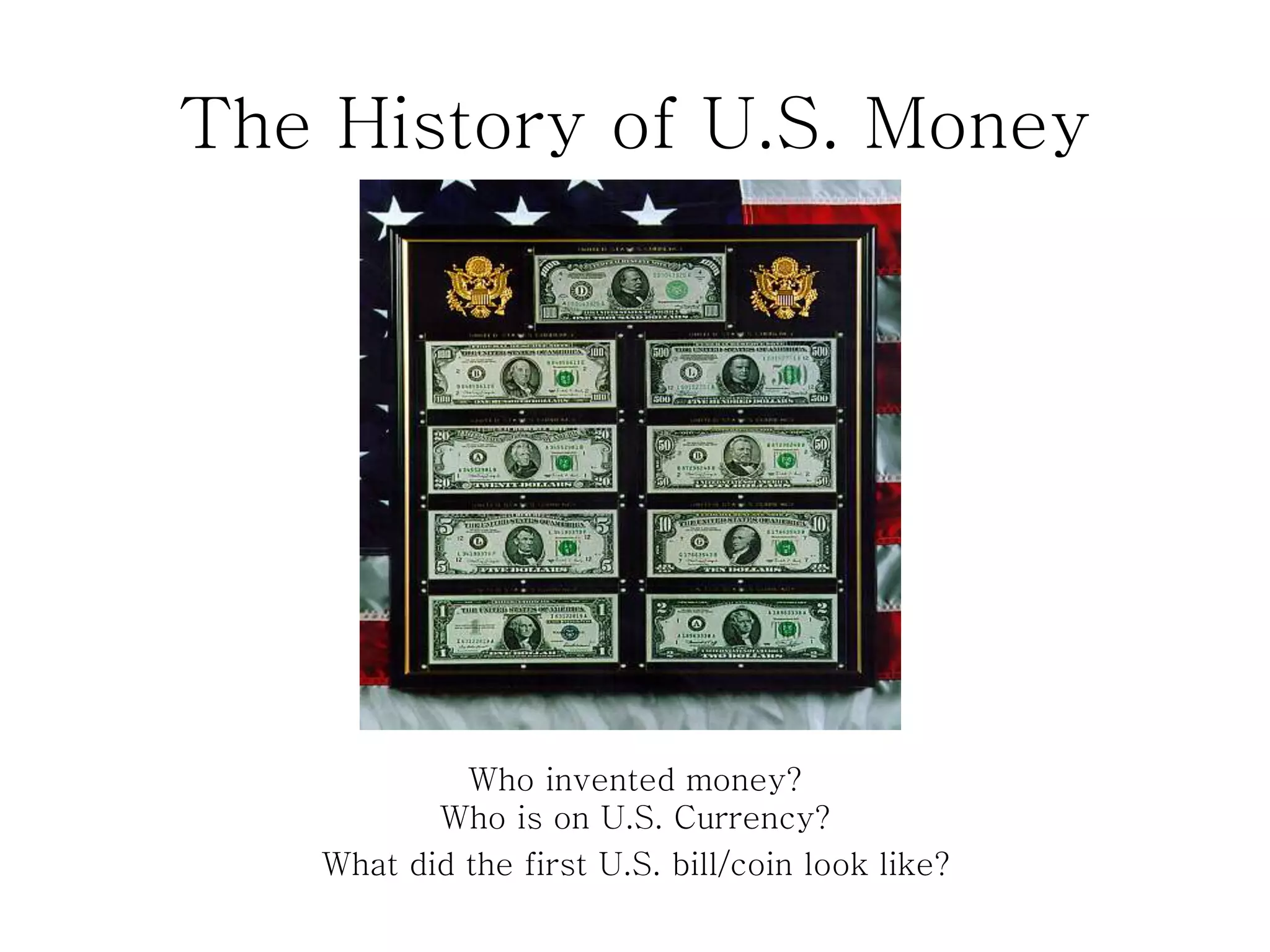 Understanding money and it’s value | PPTX