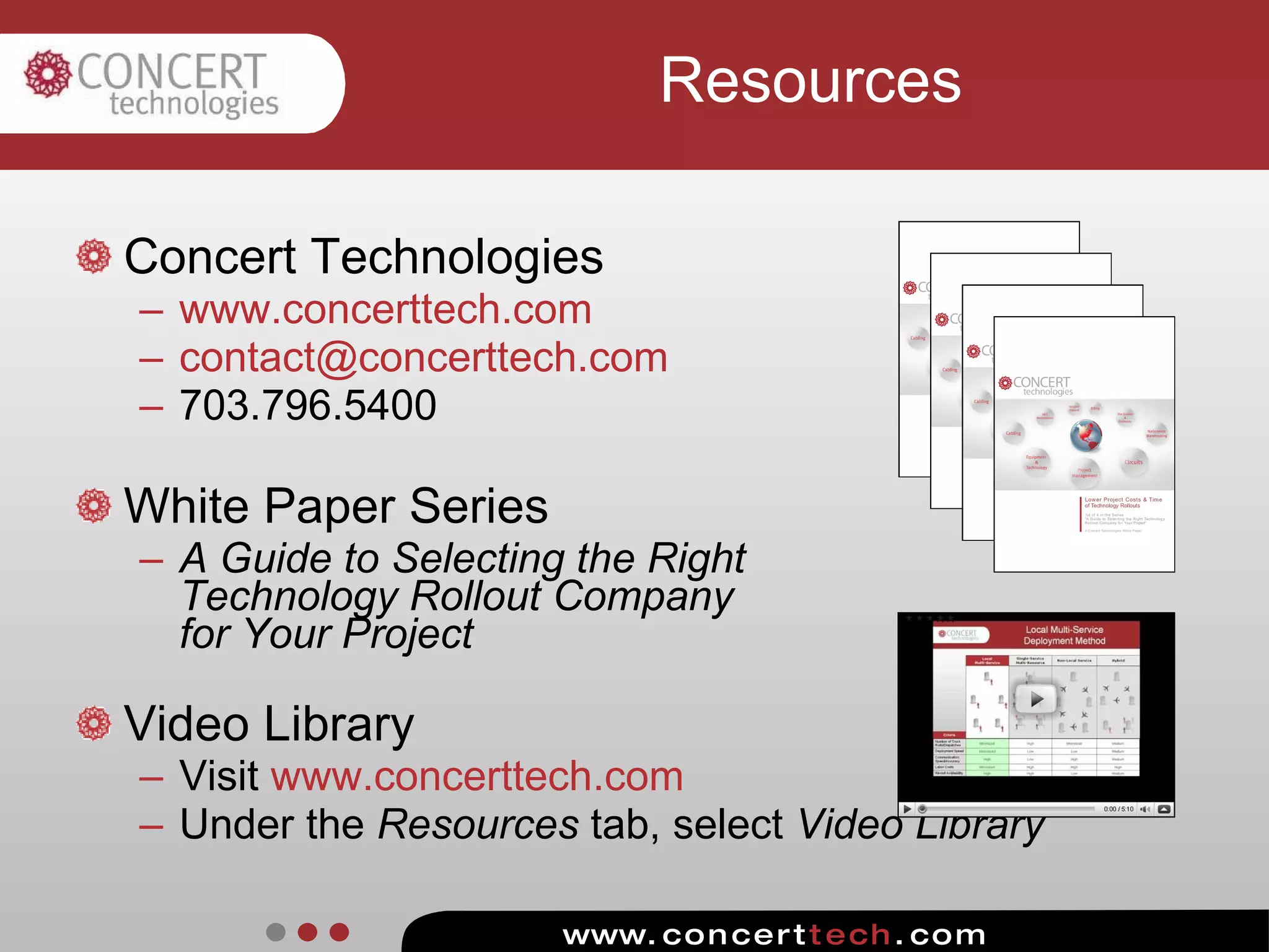 Understanding Multi Site Technology Infrastructure Rollouts | PPT