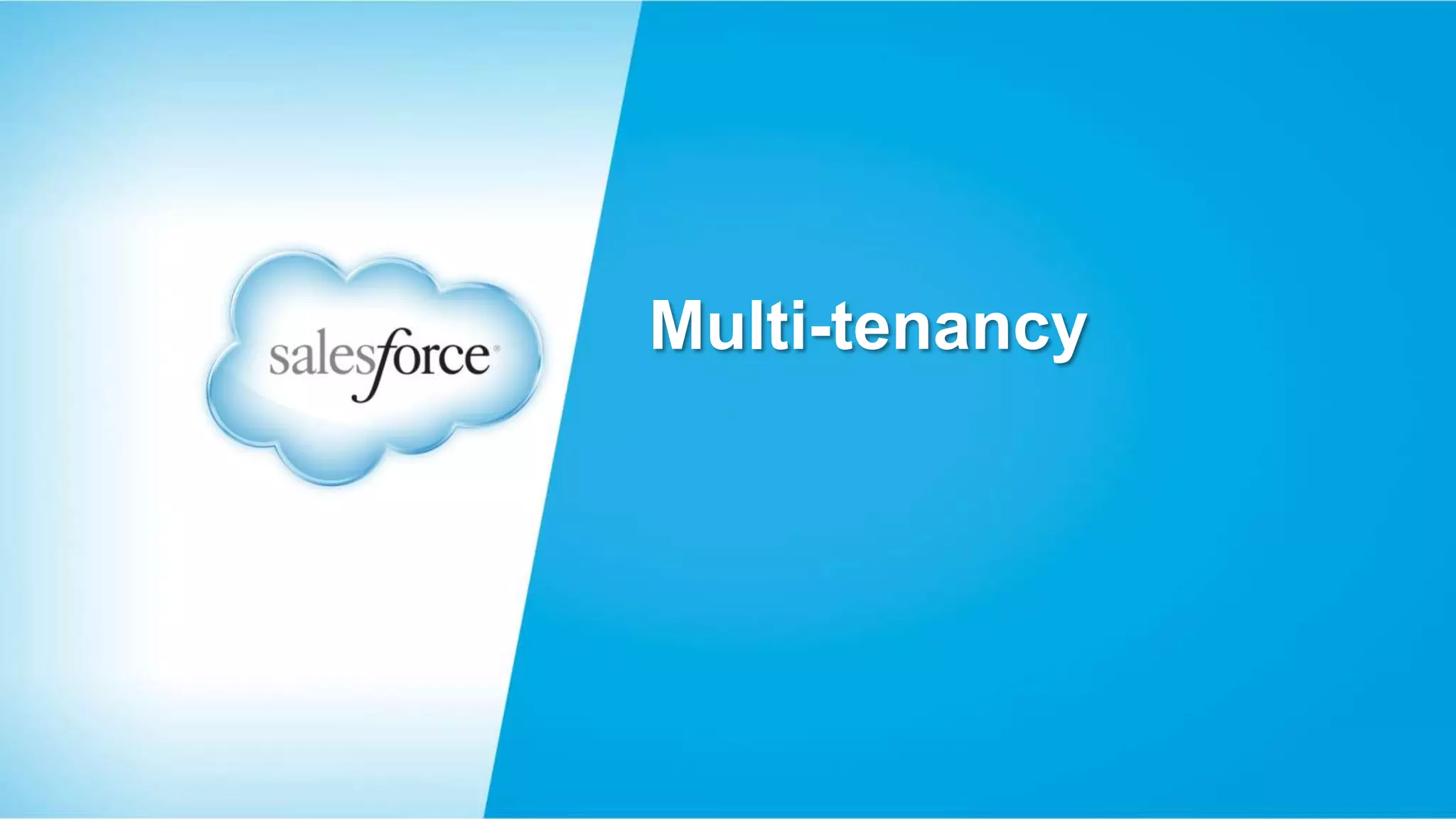 Understanding Multitenancy and the Architecture of the Salesforce Platform | PPTX