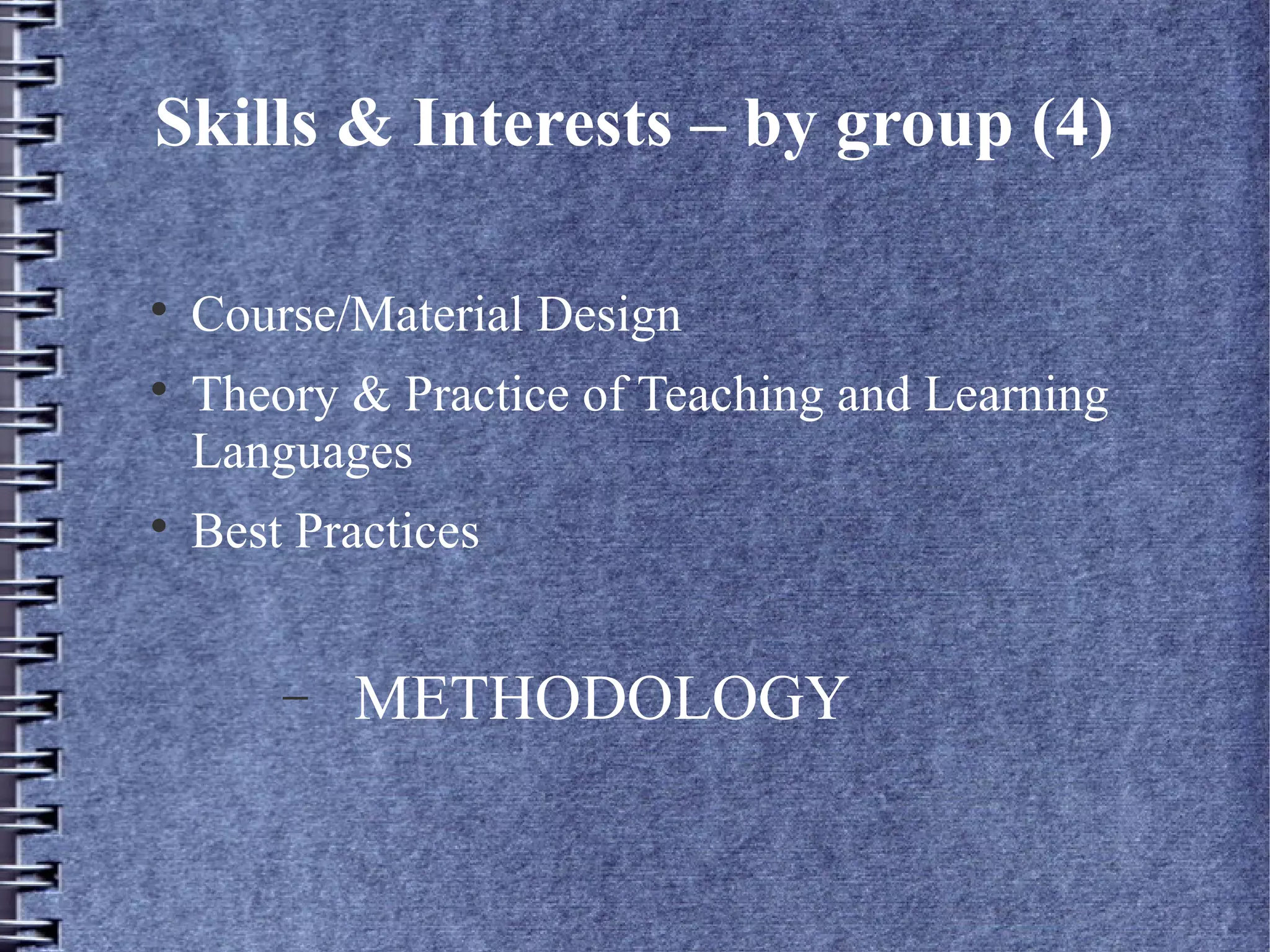 Understanding my skills and interests | PPT