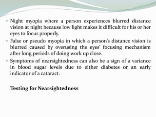 Understanding Nearsightedness | PPTX