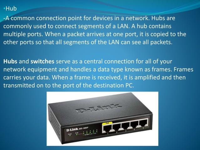 Understanding_Network_Devices.pptx | Computer Networking | Computing