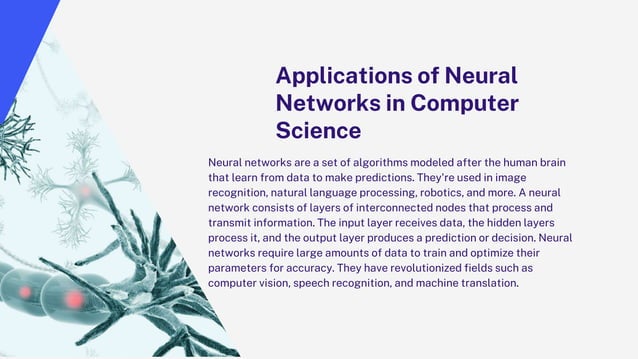 Understanding Neural Networks Working and Applications.pptx