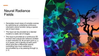 Understanding neural radiance fields | PPTX