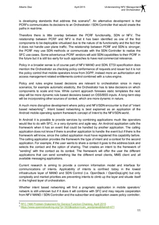 Understanding NFV Management and Orchestration | PDF