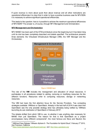 Understanding NFV Management and Orchestration | PDF