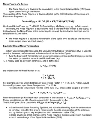 Understanding noise figure | PDF