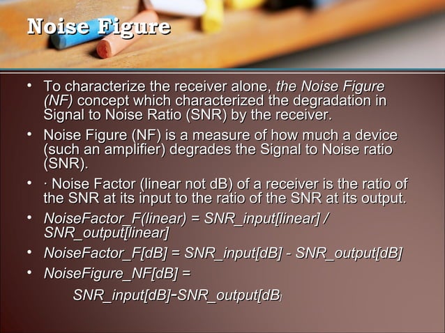 Understanding Noise Figure | PPT