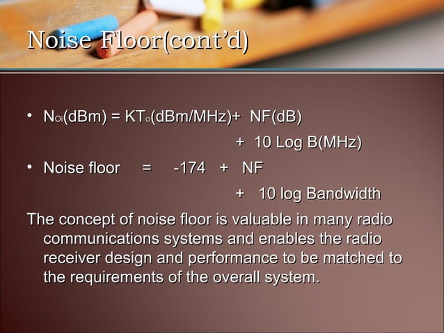 Understanding Noise Figure | PPT