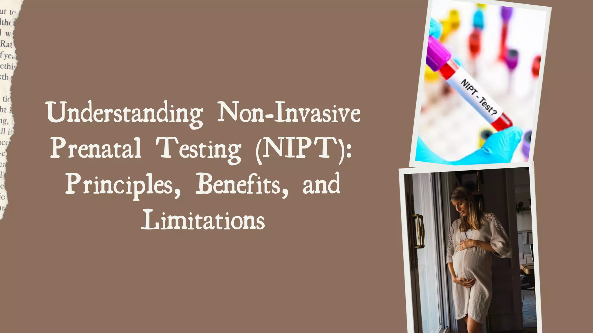 Understanding Non-Invasive Prenatal Testing (NIPT) Principles, Benefits ...
