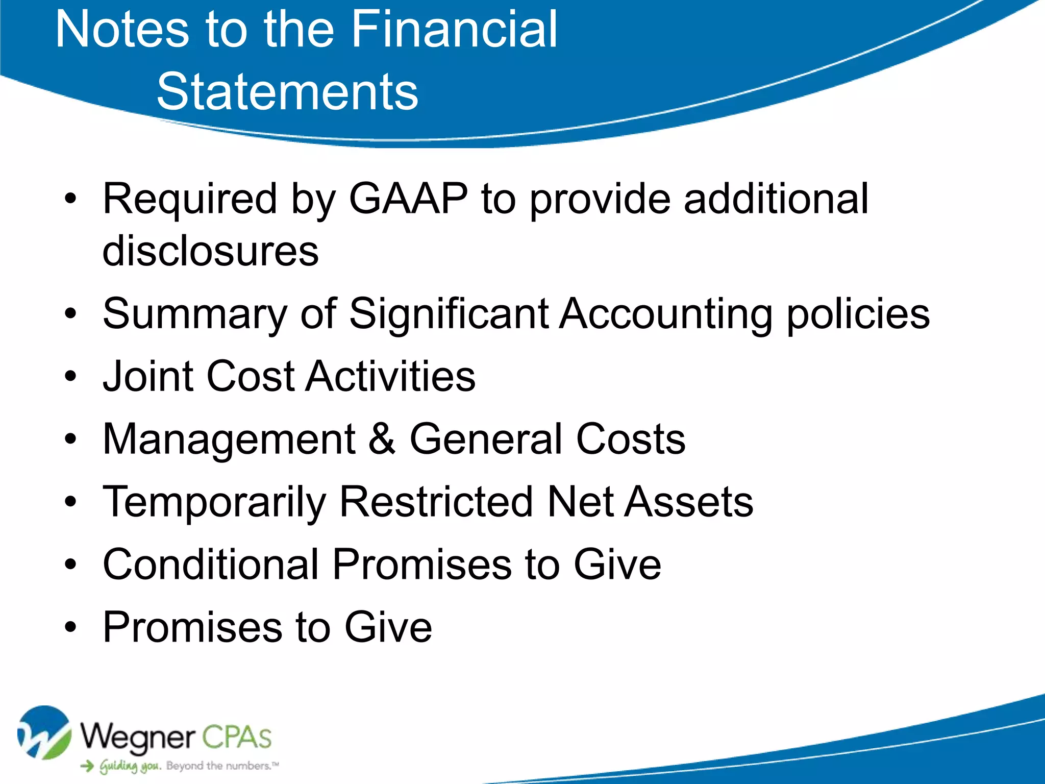 Understanding Nonprofit Financial Statements | PPTX