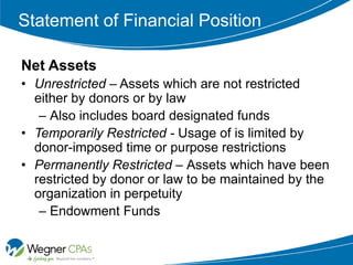 Understanding Nonprofit Financial Statements | PPTX