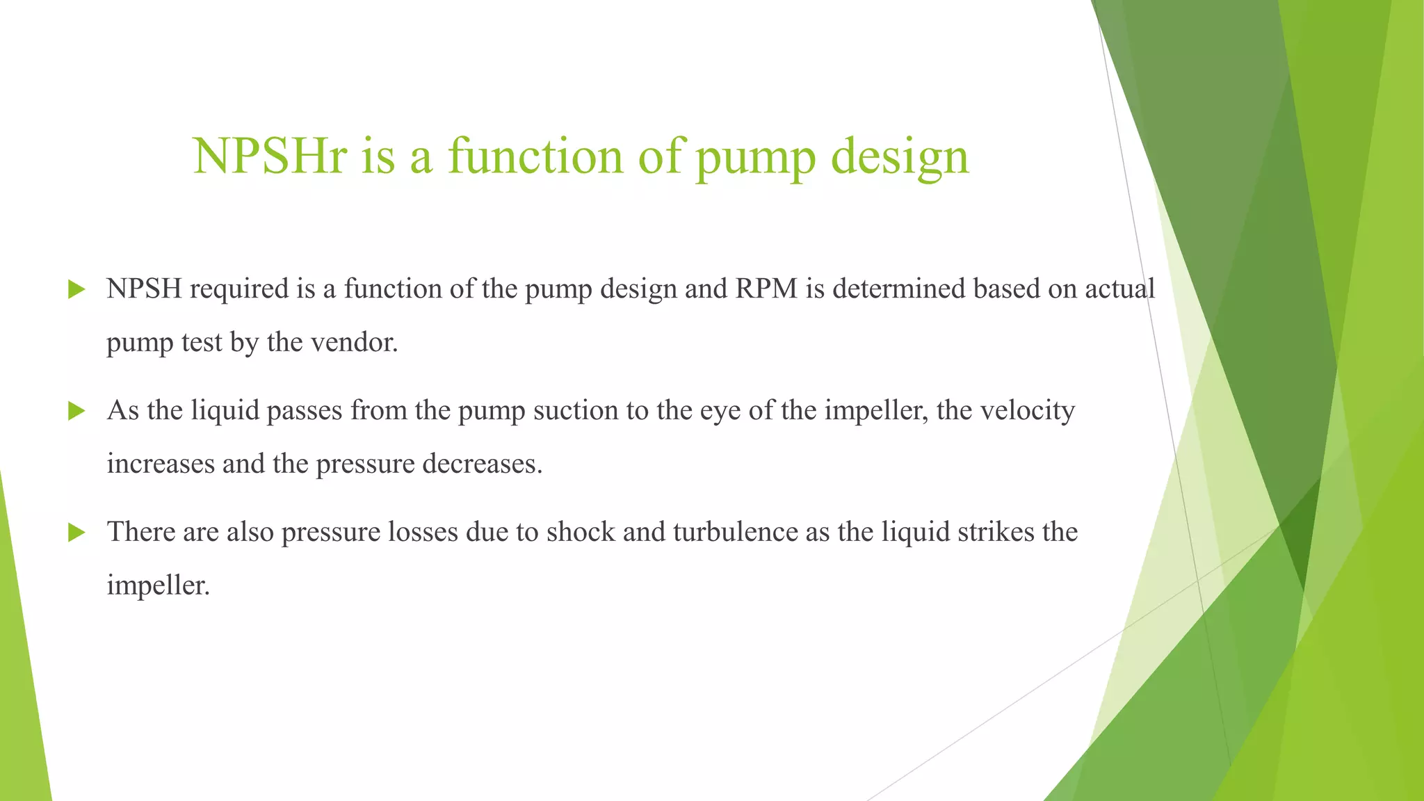 Understanding npsh and cavitation | PPTX | Lung and Respiratory Health ...