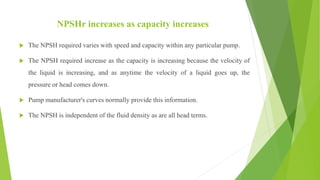 Understanding npsh and cavitation | PPTX | Lung and Respiratory Health ...