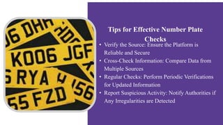 Understanding Number Plate Check in the UK.pptx