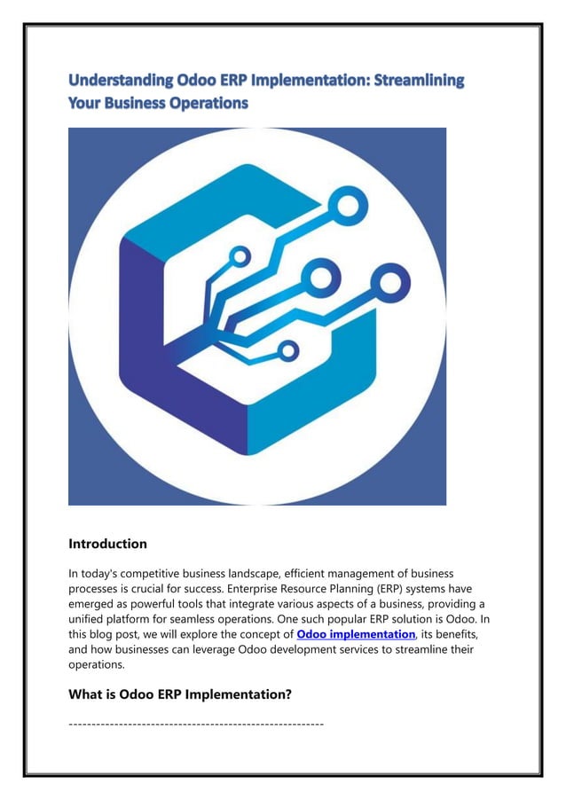 Understanding Odoo ERP Implementation Streamlining Your Business Operations.pdf