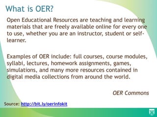 Understanding oer | PPTX