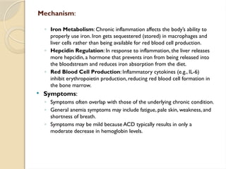 Understanding of Anemia. Types,causes and symptoms. | PPT