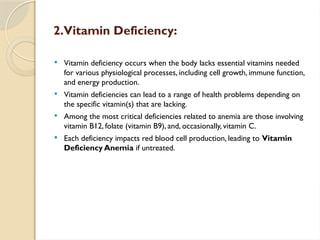 Understanding of Anemia. Types,causes and symptoms. | PPT