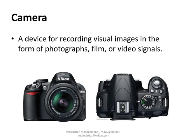 Understanding of Camera and Photography Basics | PDF | Cameras and ...