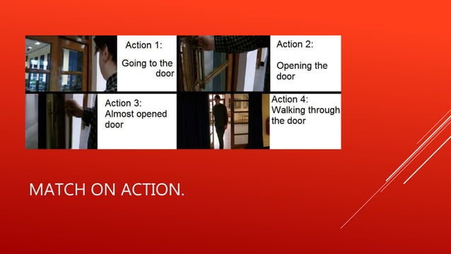 Understanding of continuity principles | PPTX | Video Production ...