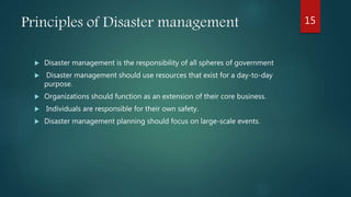 Understanding of Disaster | PPTX