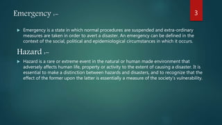 Understanding of Disaster | PPTX