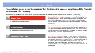 Understanding of Financial Statements (EFFM).pptx | Stocks and Bonds | Personal Investing