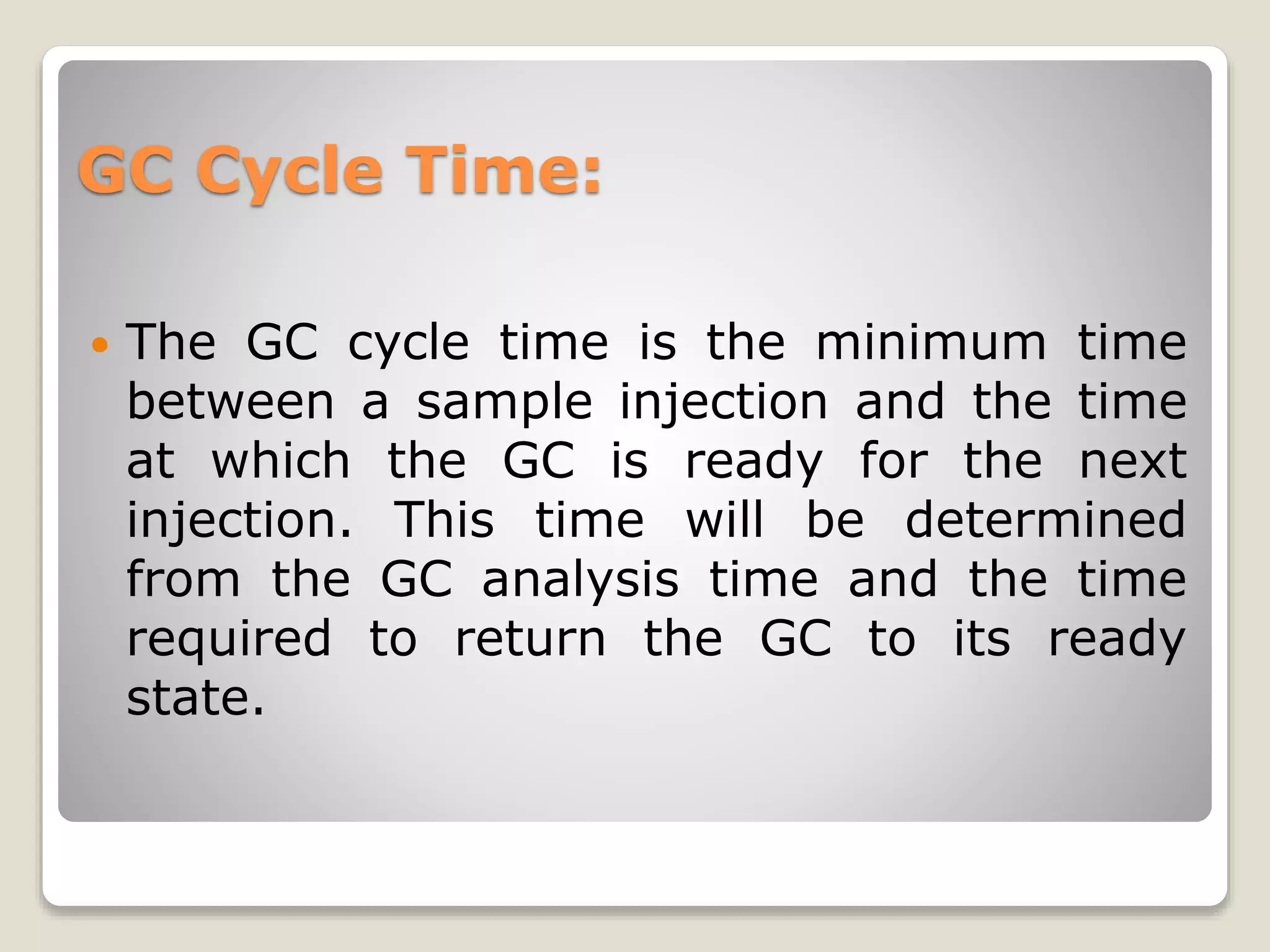 Understanding of gchs parameters | PPTX