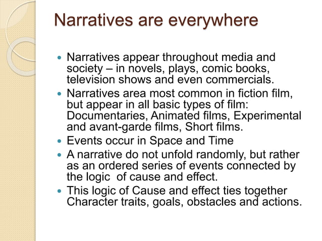 Understanding of narrative structure | PPT
